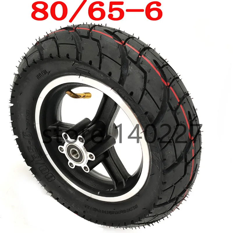 Big Wheel Electric Scooter Replacement: 10 Inch Tire With Hub And Alloy ...