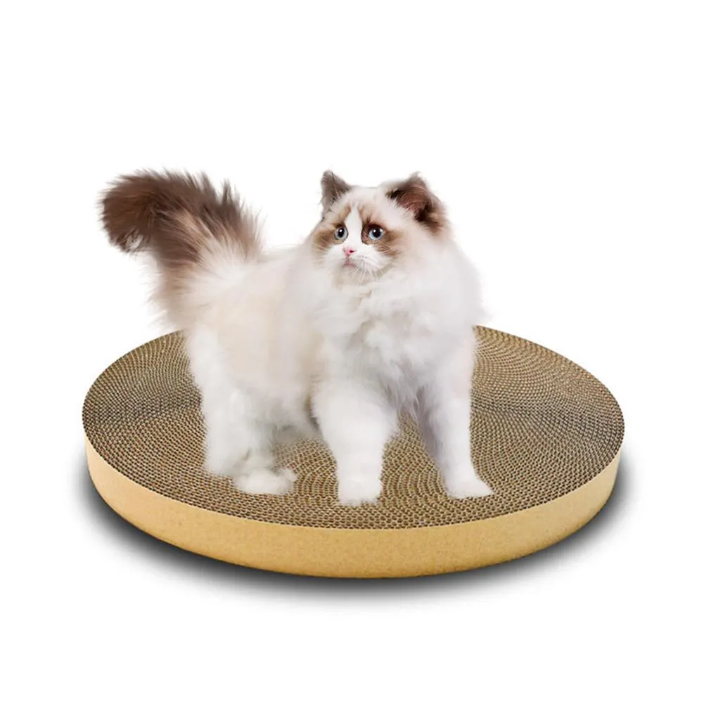 Round Cat Scratch Board Replacement Core - Anti-Scratch Honeycomb Mesh ...