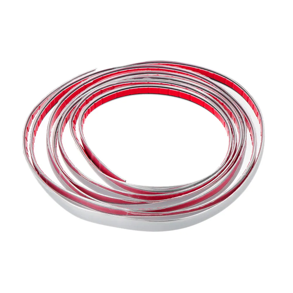 Car Chrome Styling Decal Molding Trim Strip Tape for Auto Bumper ...