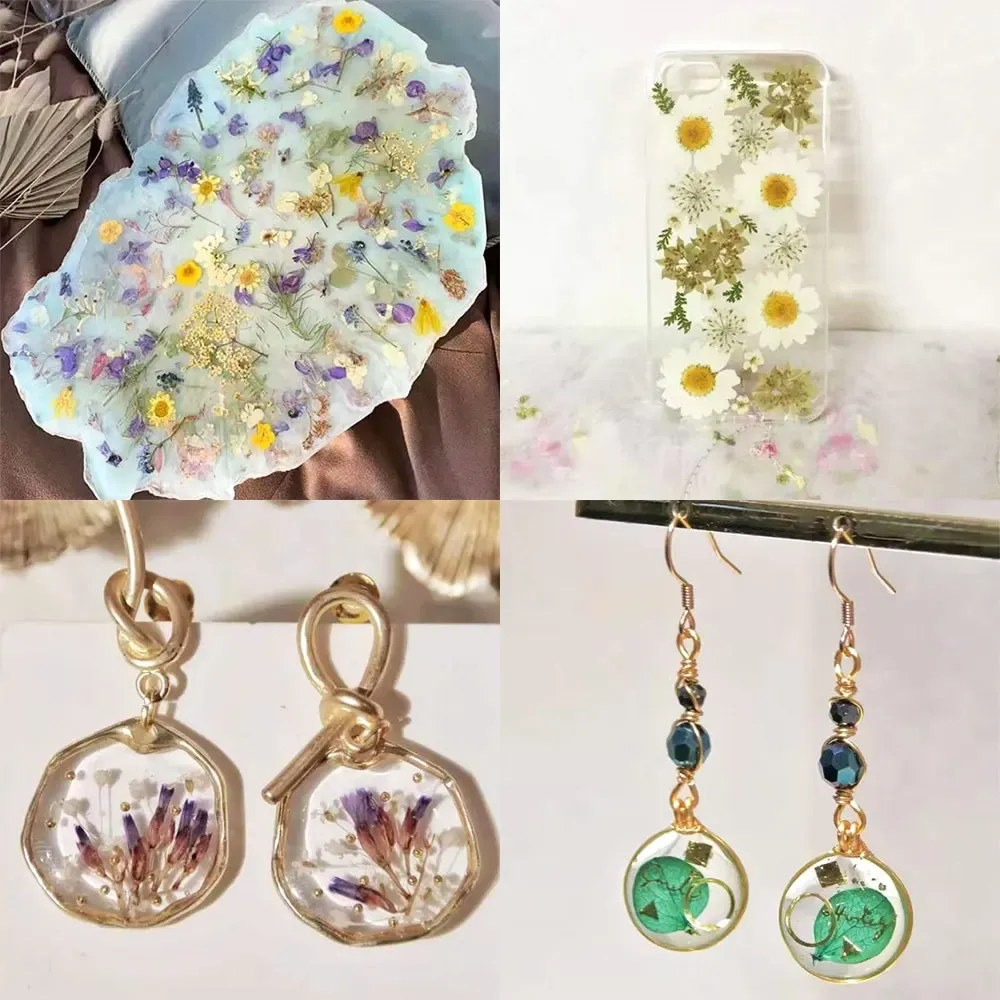 Premium Dried Flowers & Plants for Resin Art, Jewelry Making & DIY ...