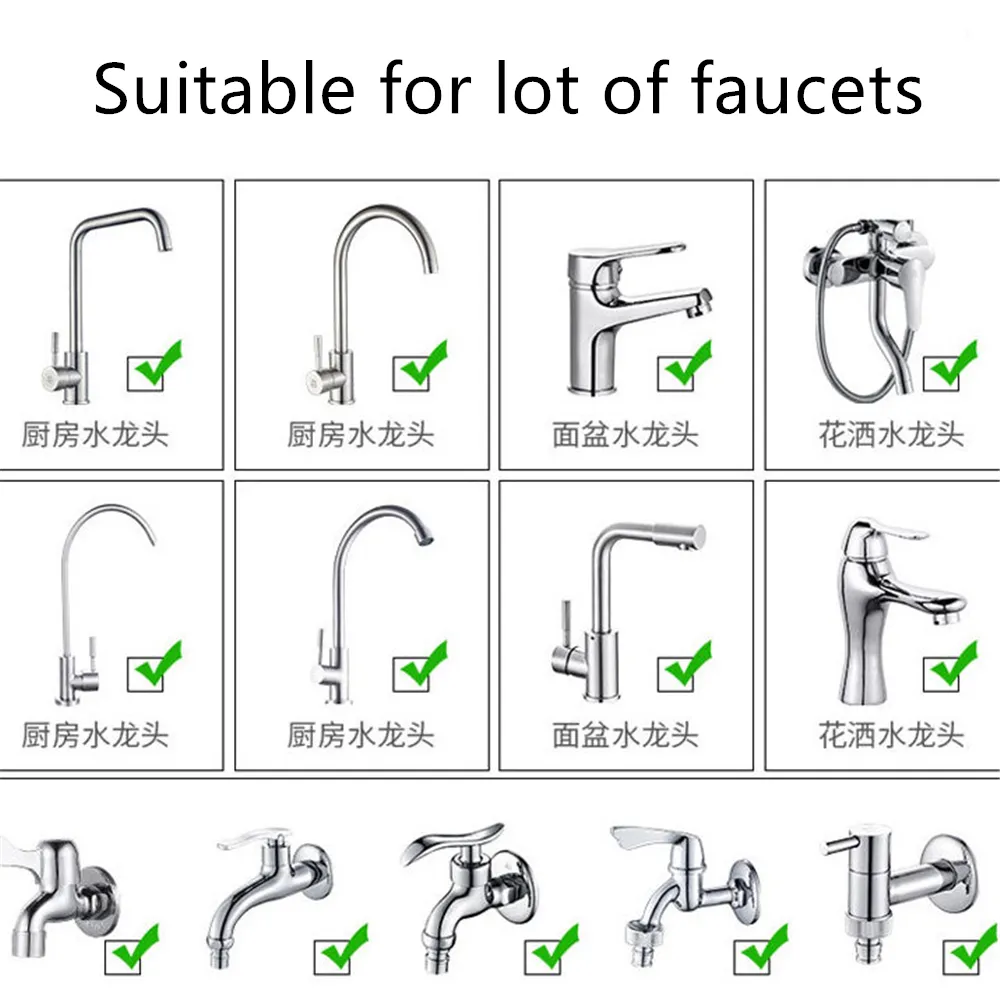 DHgate.com:Handheld Bidet Sprayer Shower Head Hose Connector Douche Kit ...