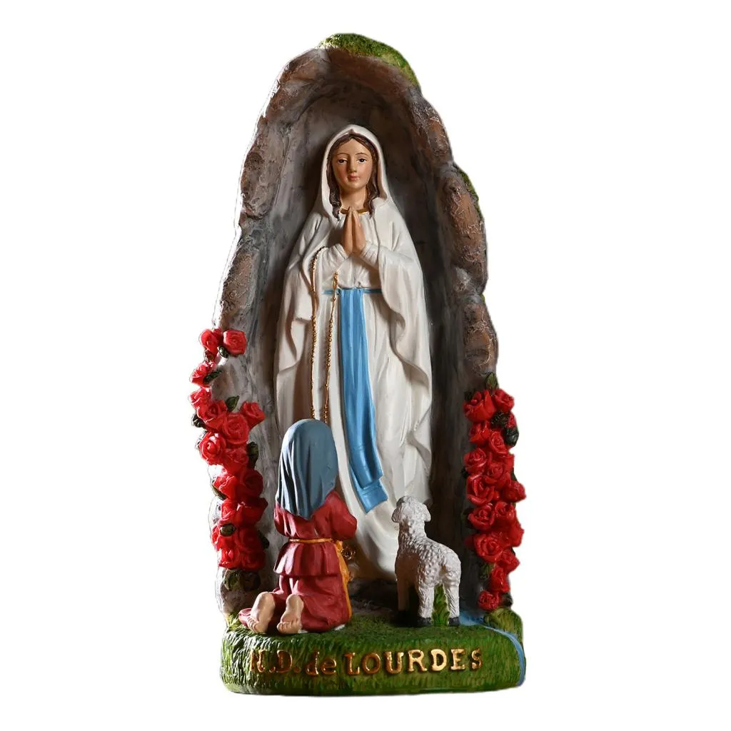 Beautiful Virgin Mary Figurine Sculpture Christian Wedding Gift Xmas ...