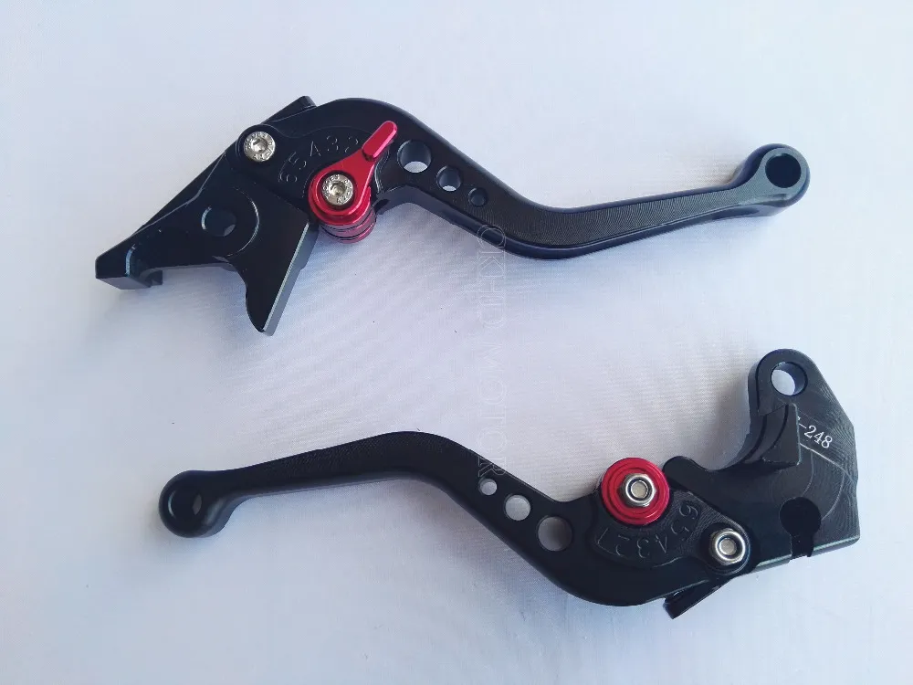 Sealed Bearing Levers Gold Adjustable Shorty Levers For Suzuki GSXR 600 ...