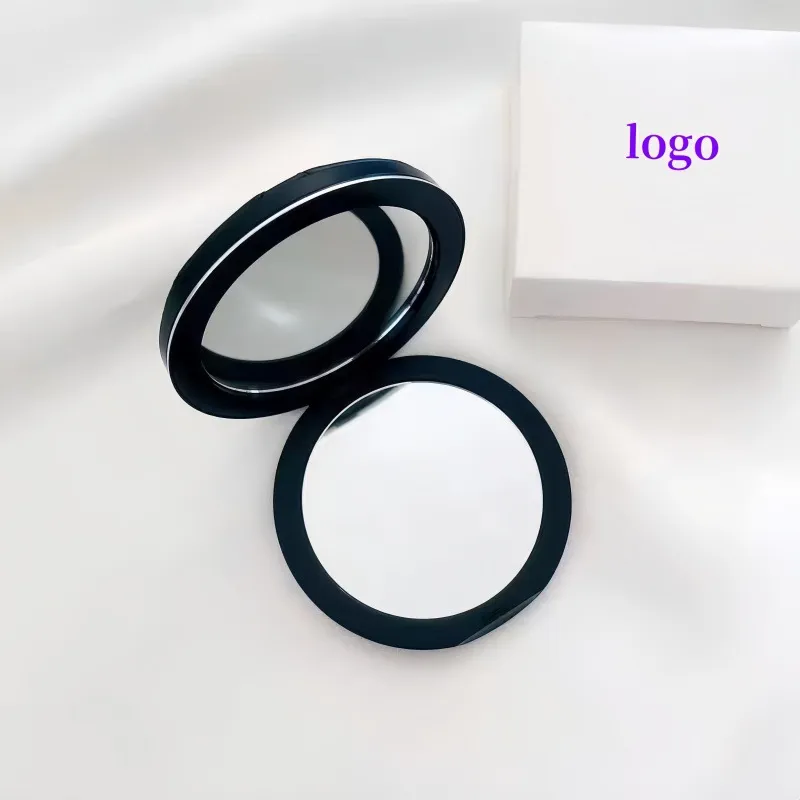 Premium Double-Sided Makeup Mirror: Luxurious Compact Cosmetic Mirror ...