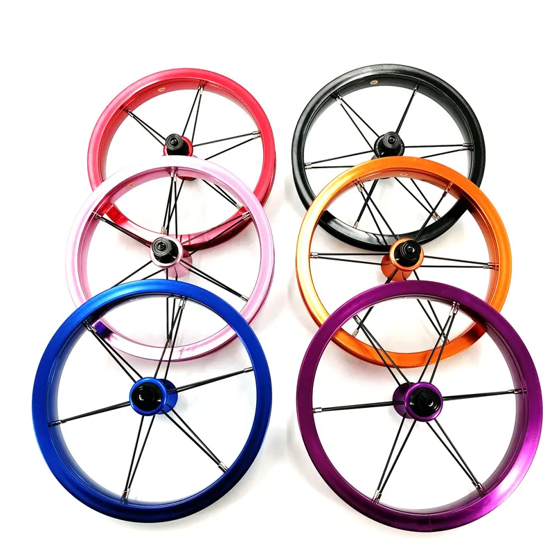 12 Inch Bike Wheelset for Kids - Front & Rear Replacement Bicycle ...
