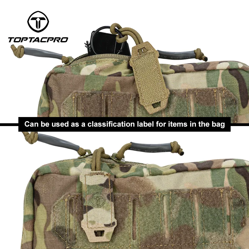 TOPTACPRO Tactical Hook and Zipper front door handle set with Camo ...