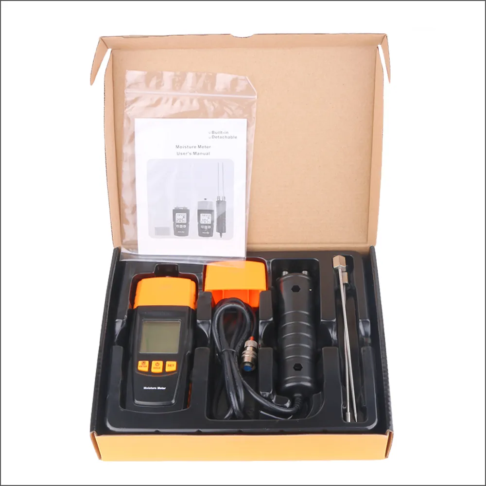 Wood Moisture Test Meter: RZ Digital Humidity Tester for Timber & Damp ...