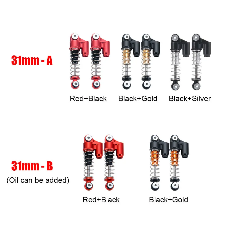 DHgate.com:YEAHRUN Metal Threaded Tele Shock Absorber Damper for Axial ...