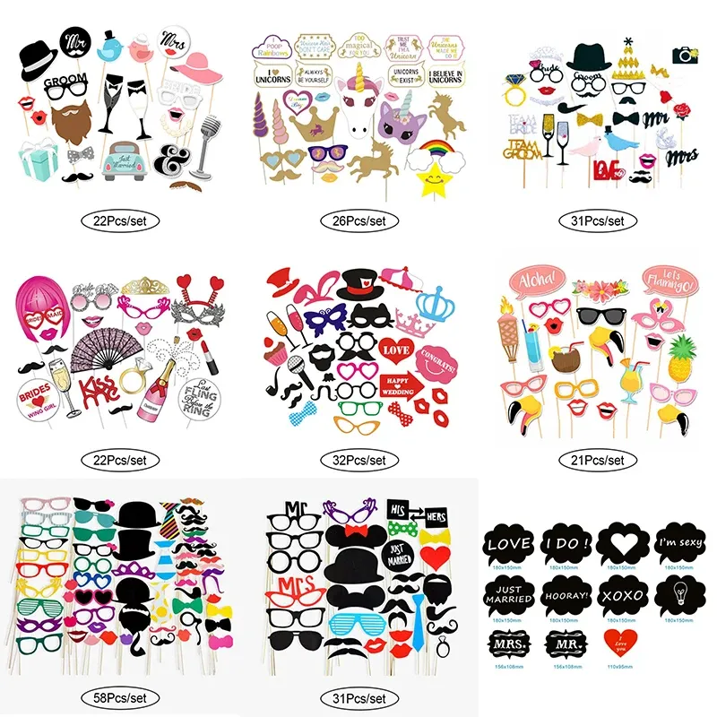 Fun DIY Photo Booth Props For Weddings, Baby Showers, And Halloween ...