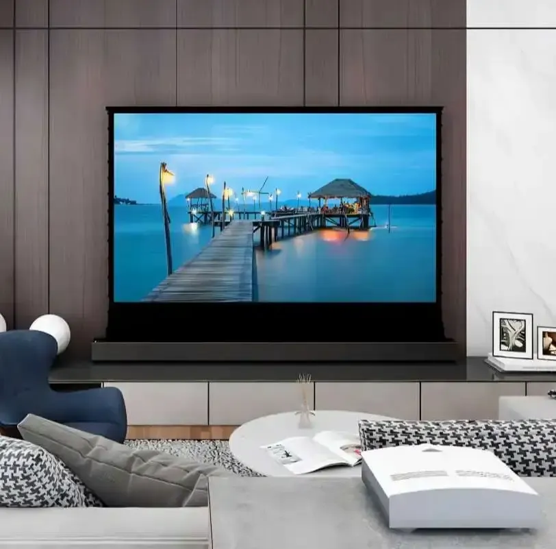 DHgate.com:72"-150" Electric Floor Rising Projector Screen ALR ALR ...