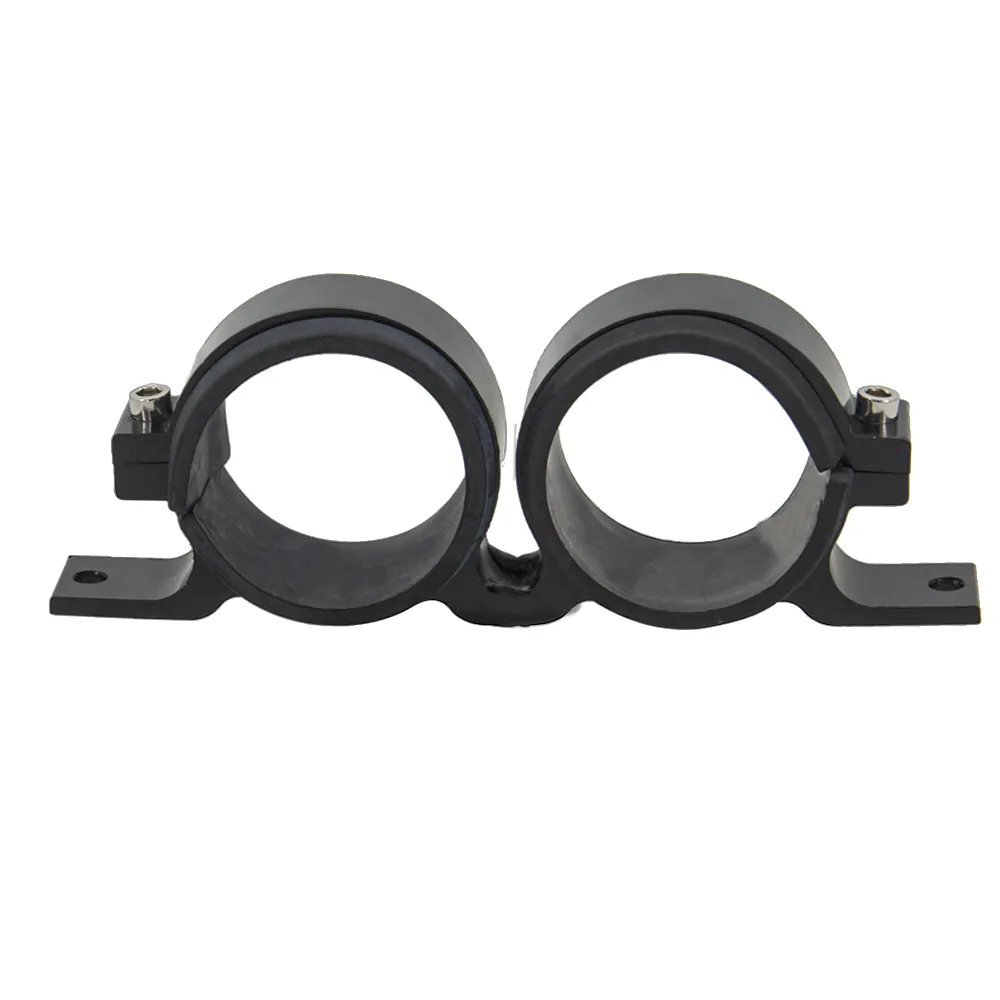 Anodized Aluminum Dual Fuel Pump and Filter Brackets with Double Pipe ...