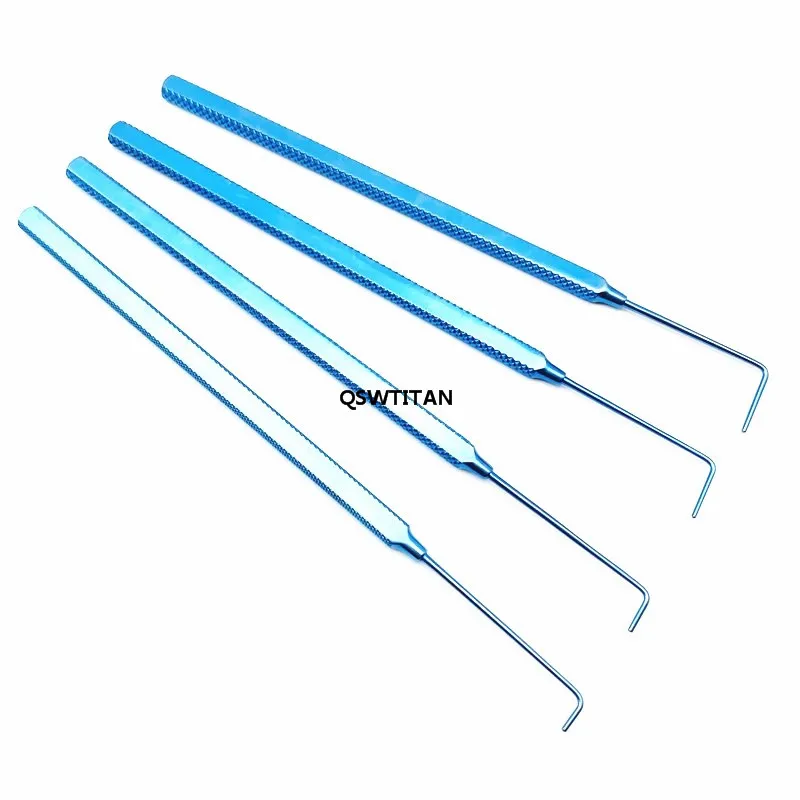 Titanium Ophthalmic Strabismus Pull Hook with Non-porous Round Head ...