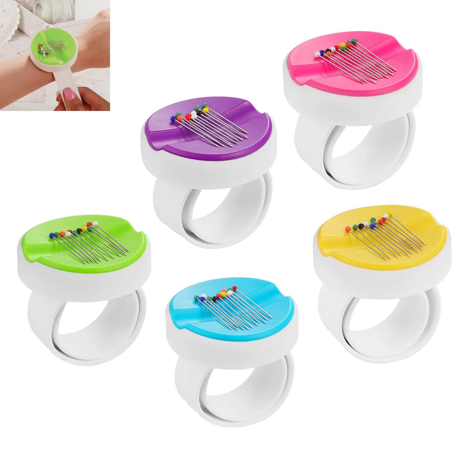 Hicello Magnetic magnetic wrist pin holder - Portable...