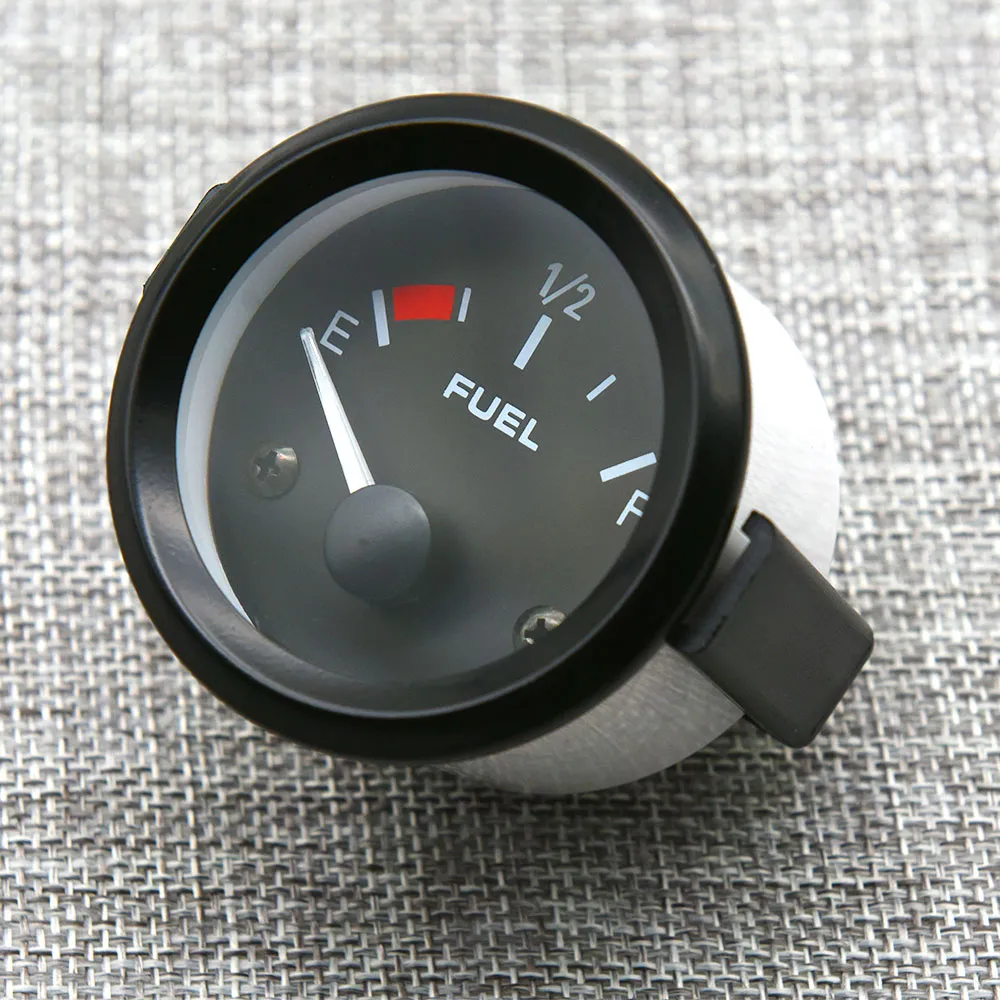 Upgraded 52mm Universal Car Fuel Level Indicator with Fuel Float Sensor ...