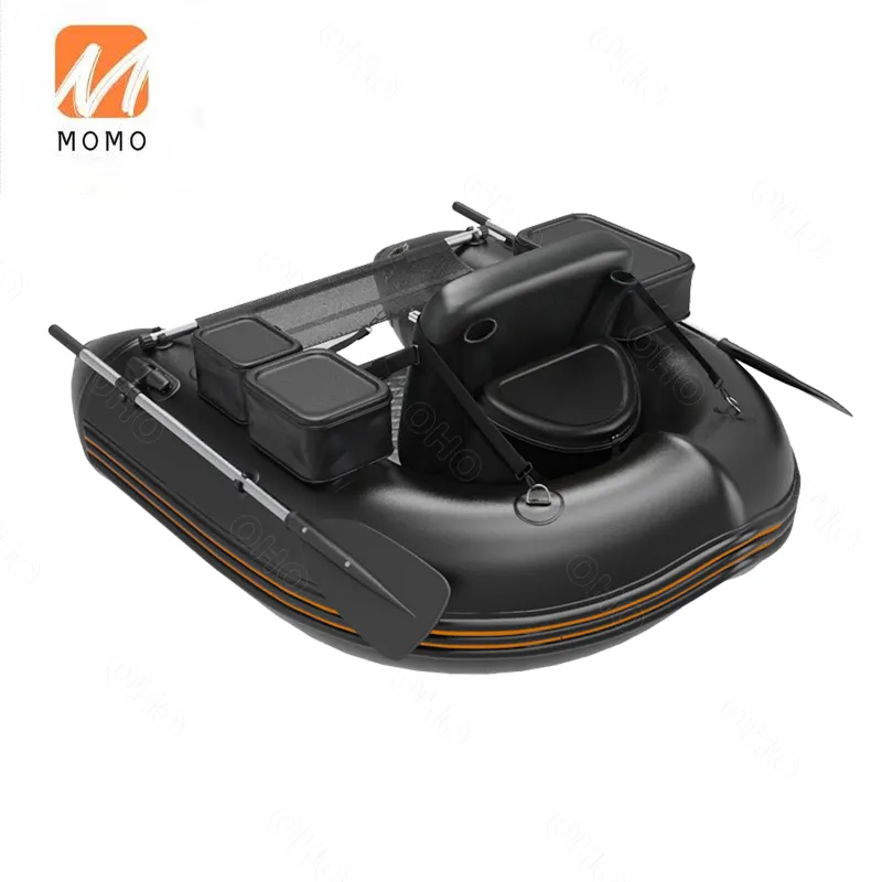Inflatable Fishing Belly Rt4 Bait Boat Float Tube With Paddles And ...