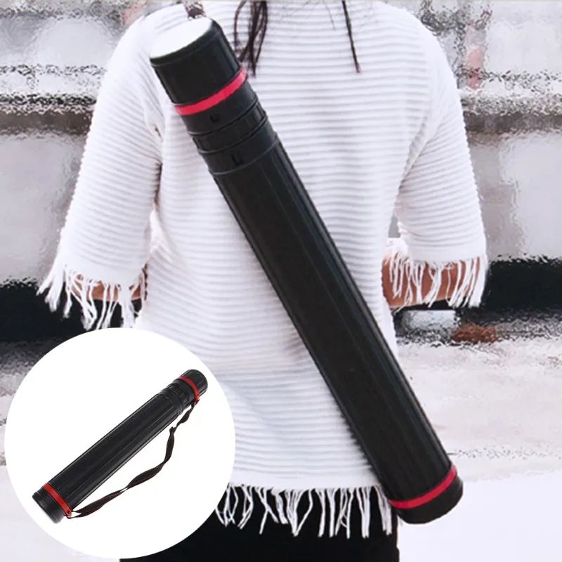 2024 Multipurpose Waterproof Telescopic Tube Box with Strap for Art ...