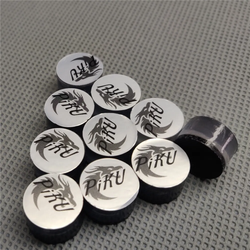 Break Jump Cue Tips: Bulletproof PiKU 14mm Professional Clear Phenolic ...