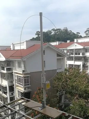 DHgate.com:NEW K180WLA Active Loop Antenna, 0.1-180MHz HF SDR FM Radio ...