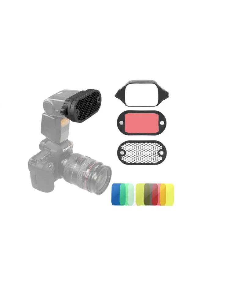 Selens Magnetic Flash Modifier 7 Strobe Color Filters Speedlight ...
