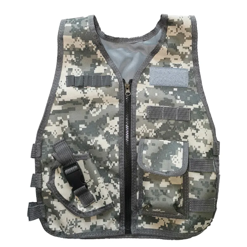 Kids Tactical Vest & Camo Uniform - Children's Army Military Sniper ...