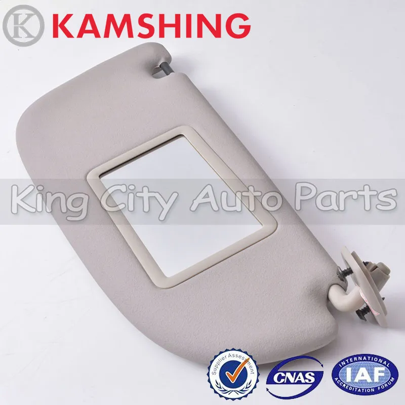 Car Inner Anti-Dazzle Sunvisor Front Visor Sunshade with Mirror Clip ...