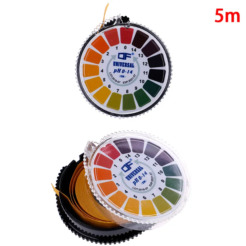 Soil Test Meters: 5M Universal Indicator Paper Roll Accurate 0 14 PH ...