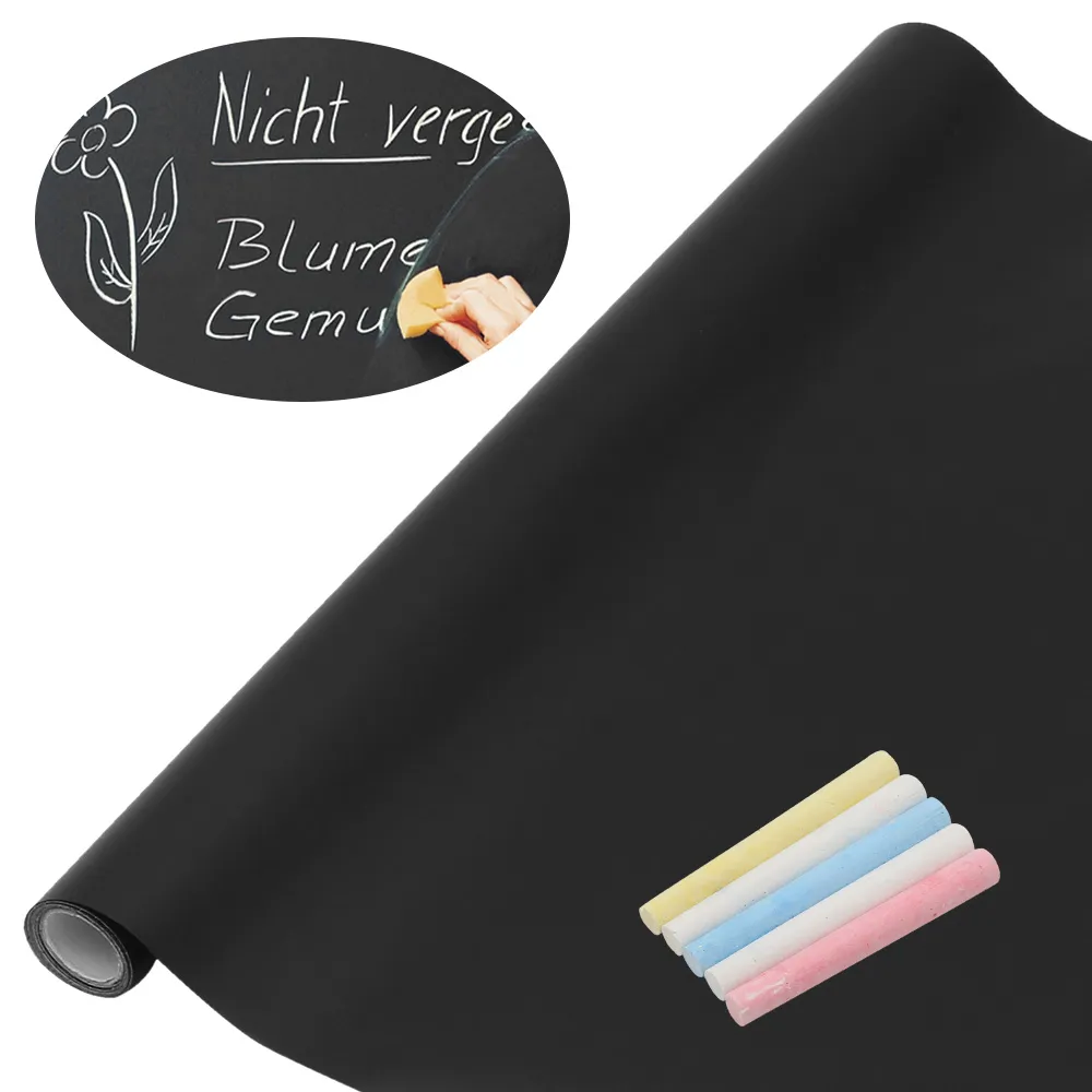 Upgraded 200x60cm Self-Adhesive Office Blackboard Sticker | Reusable ...