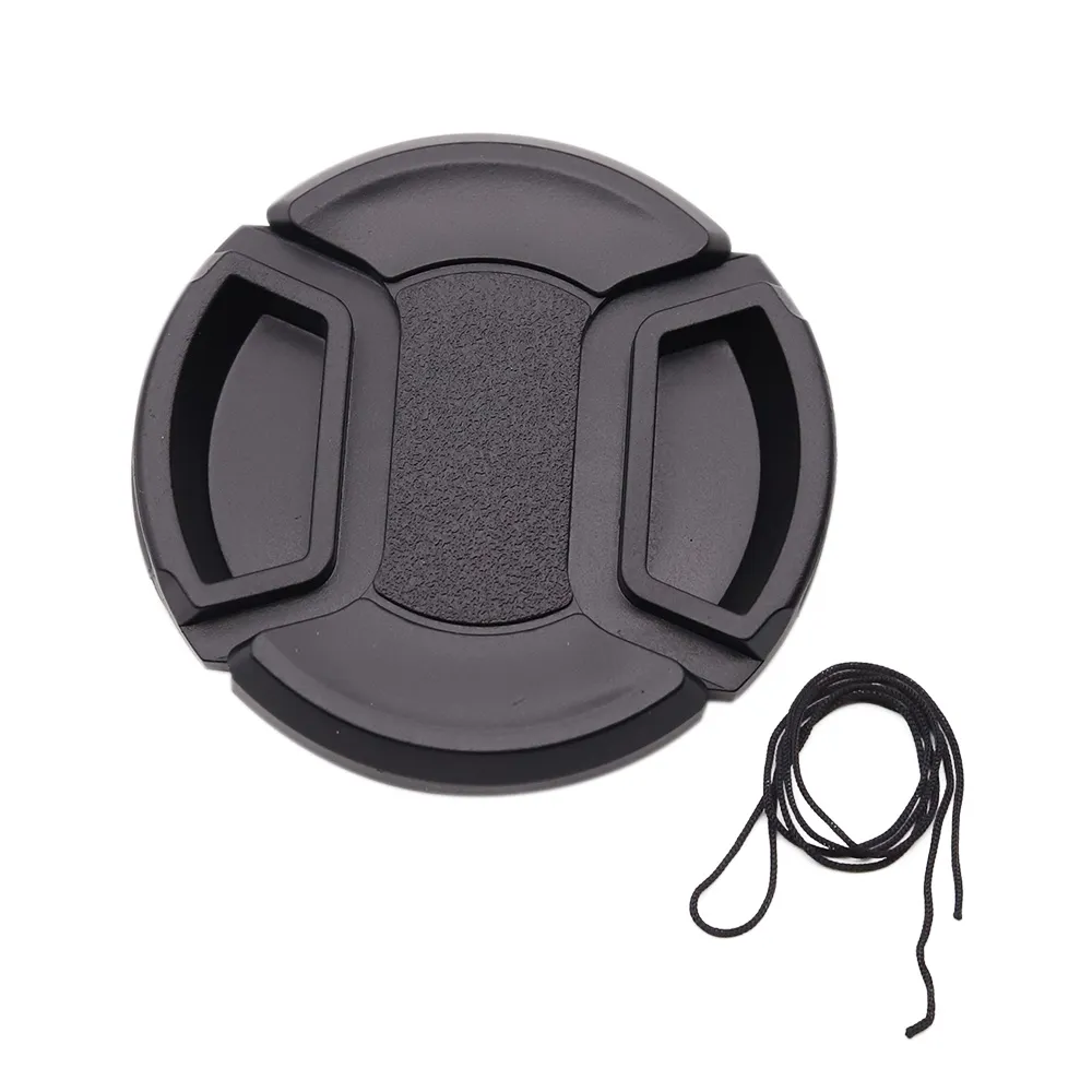 DHgate.com:Center Pinch Camera Lens Cap with Anti-loss Rope | Dust ...
