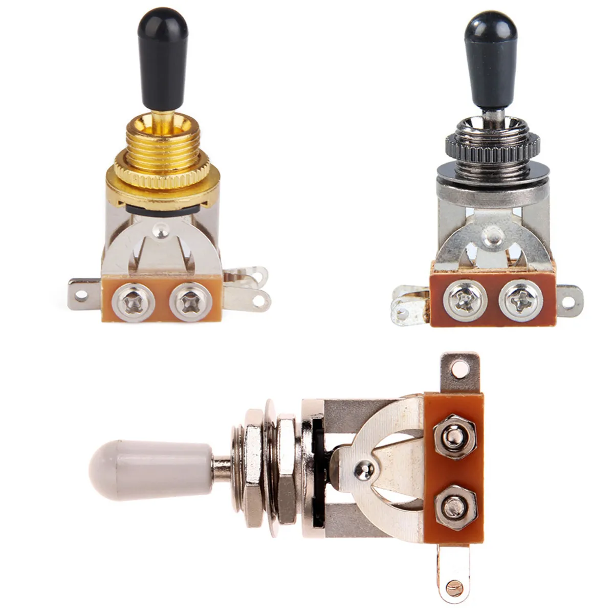 2024 3-Way Pickup Toggle Lever Switch, Silent Electric Guitar Pickup ...
