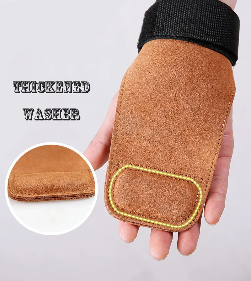 Versatile Leather grip for hands for Crossfit, Pull-ups, and Gymnastics ...