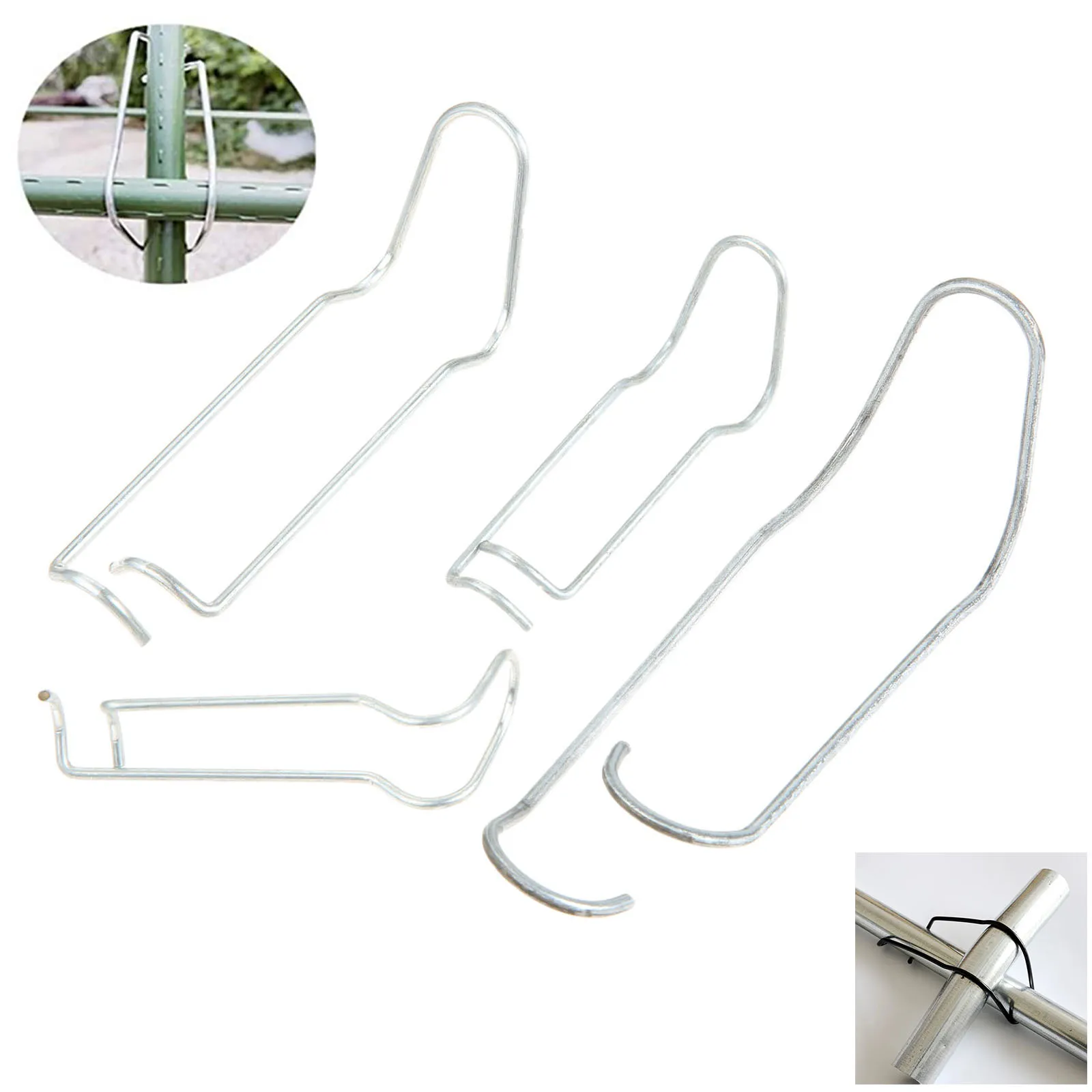 Steel Plant Cage Clips Garden Greenhouse Pipe... From Ddmyjun, $42.34 ...