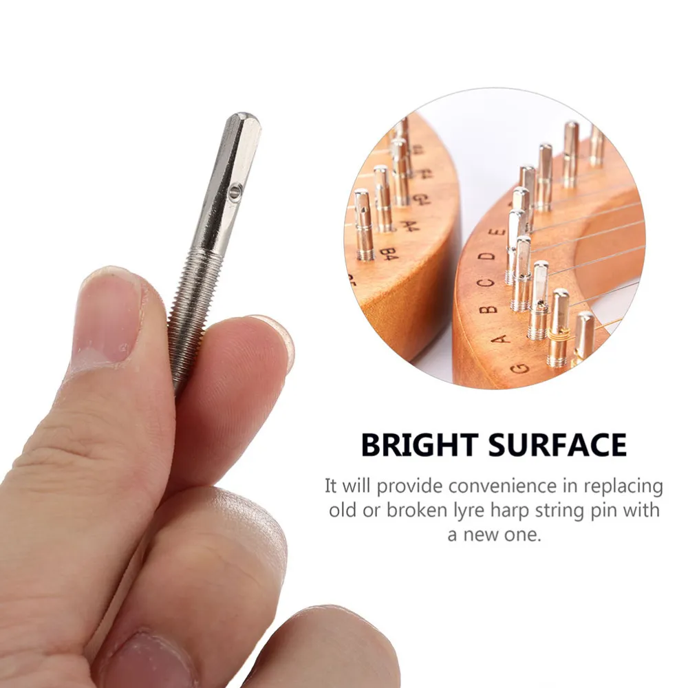 String Peg Harp Lyre Pins for Fixing and Tuning Zither and Lap Harp ...