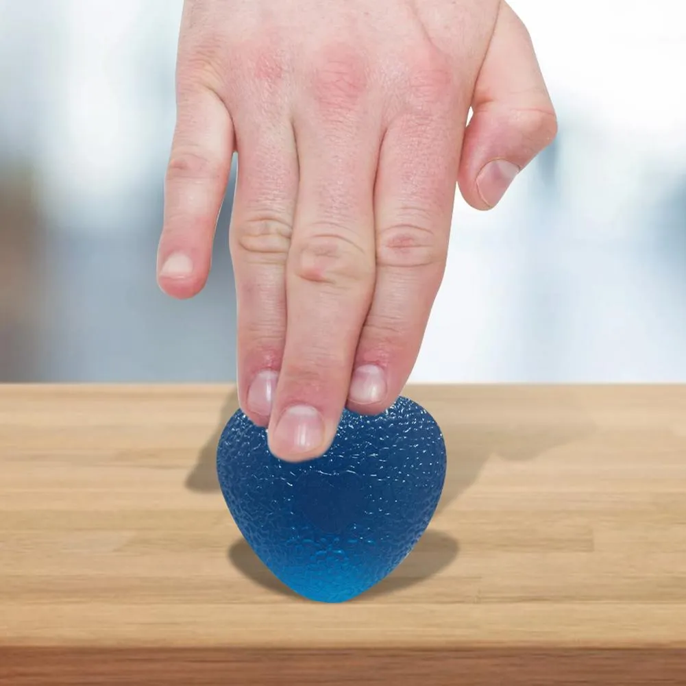 TPR Grip Ball Heart-shaped Hand Workout Equipment for Grip Strength and ...