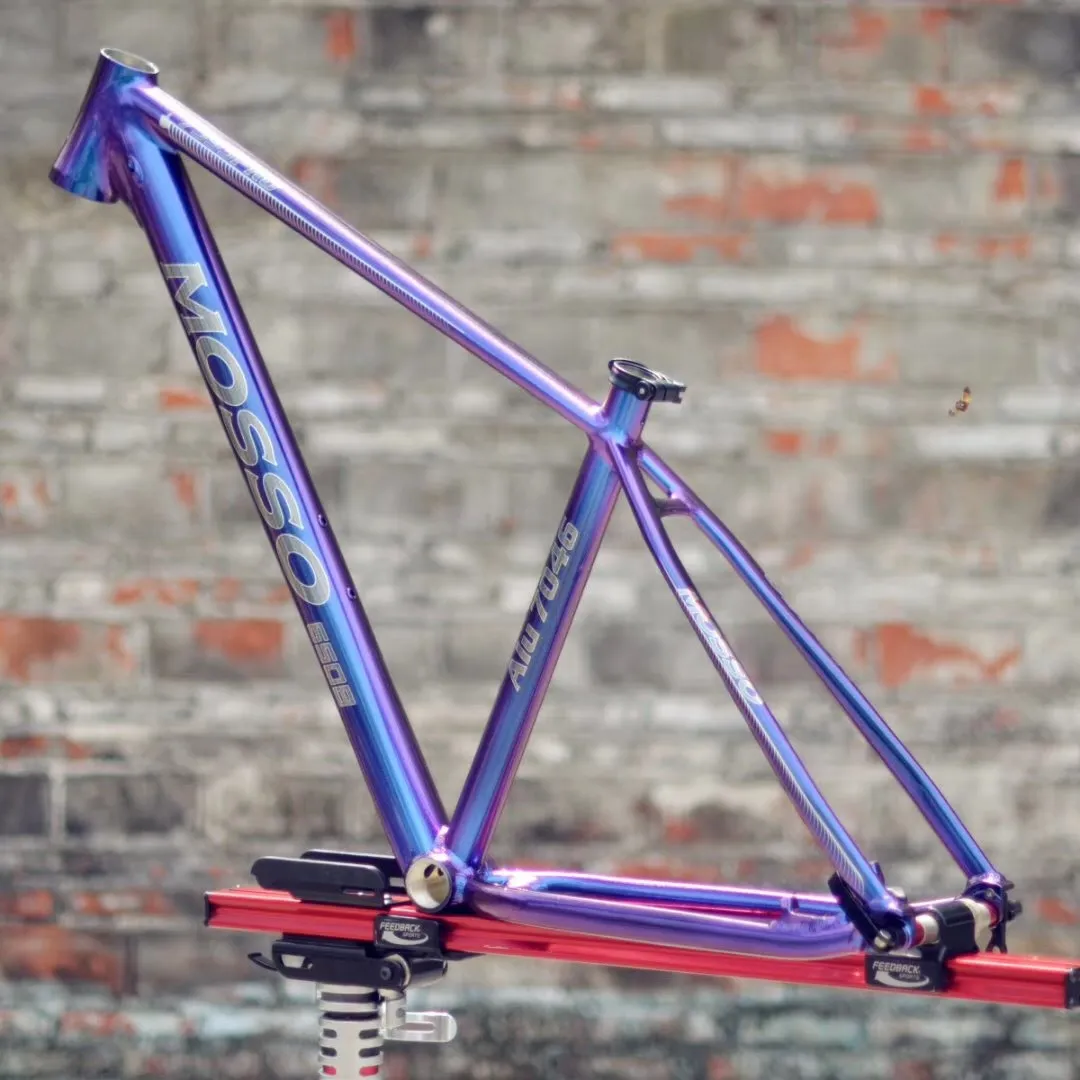 MOSSO 27.5 Mountain Bike Frame: Aluminum Alloy MTB Frame With Barrel ...