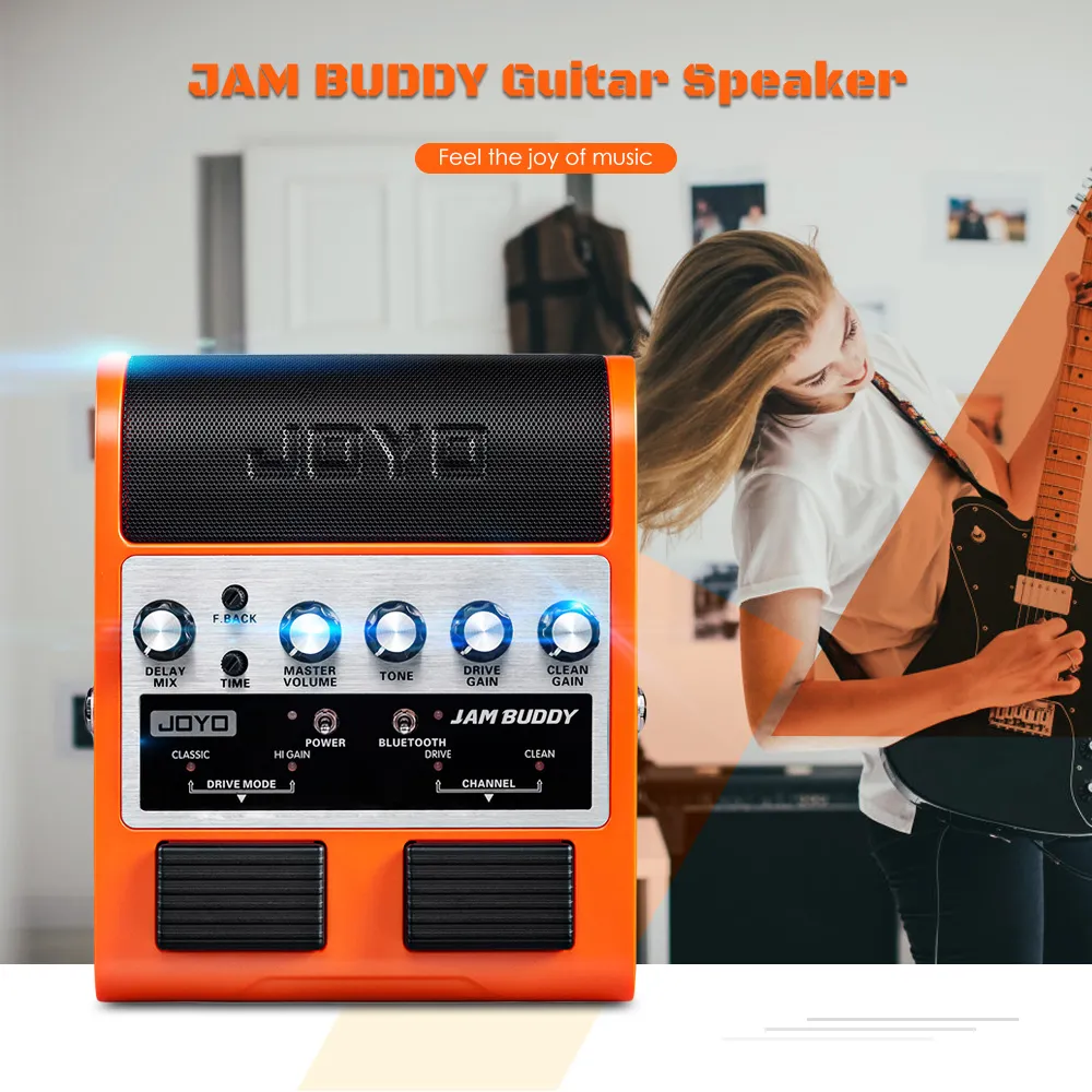 JOYO JAM BUDDY BT Stereo Electric Guitar Speaker Amplifier Rechargeable ...