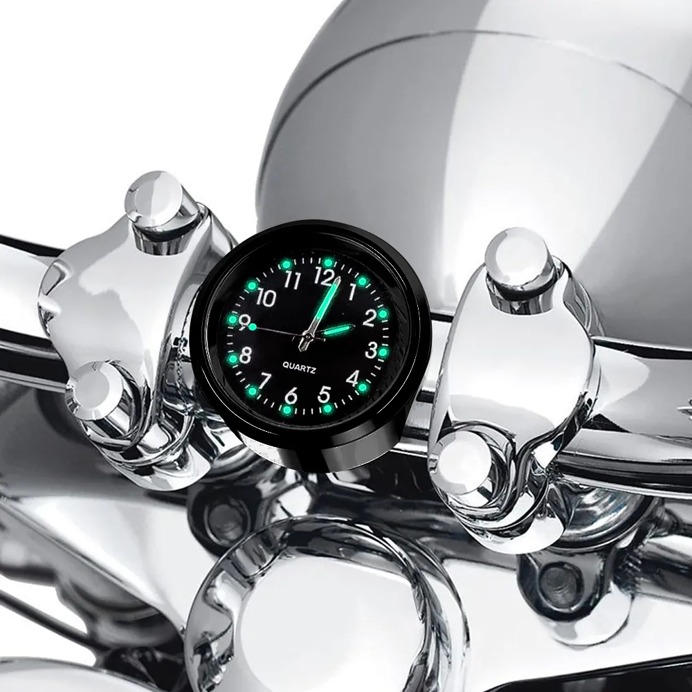DHgate.com:Waterproof Aluminum Clock: Luminous Chrome Motorbike ...