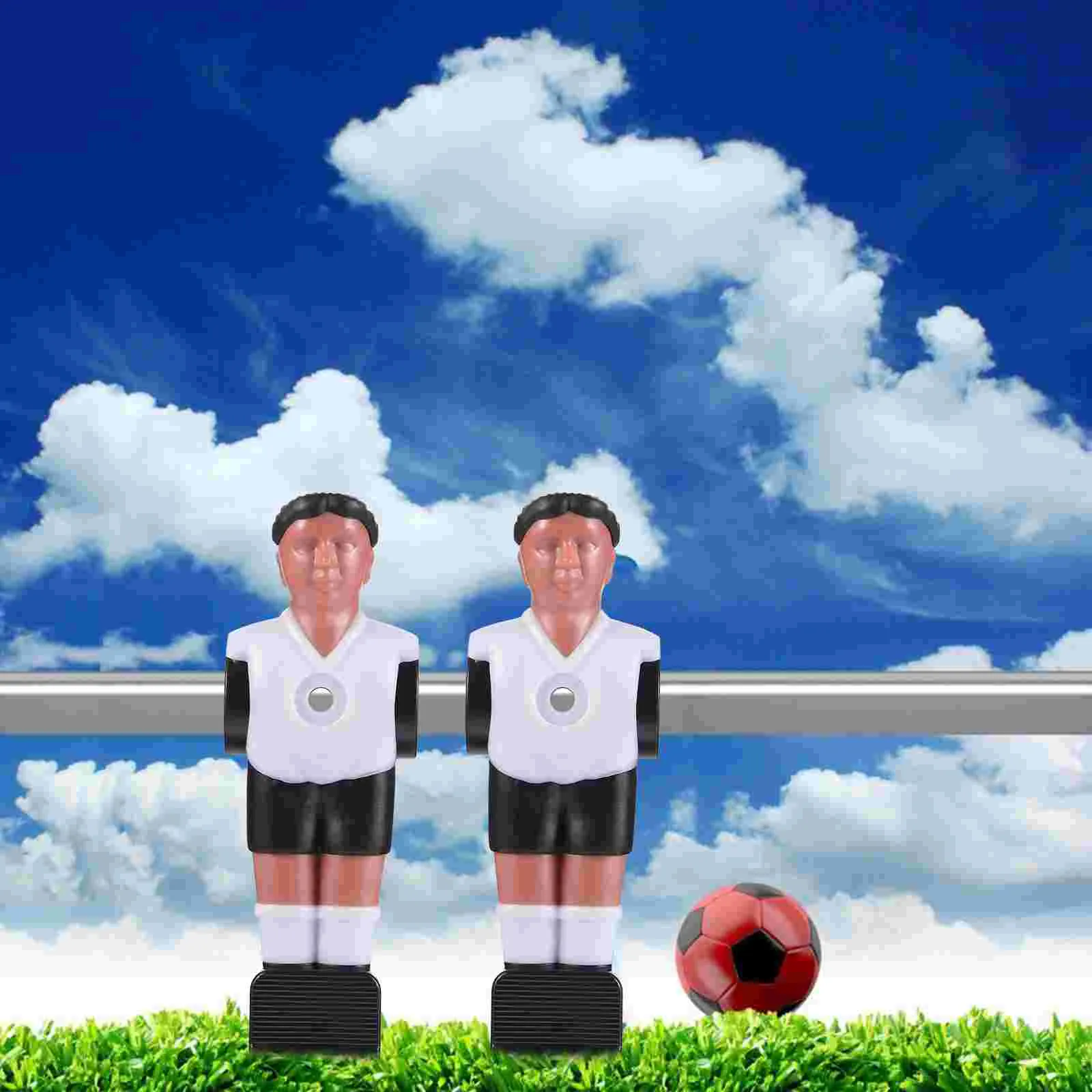Football Foosball Table Accessories Plastic Dummy Toy Soccer Players ...
