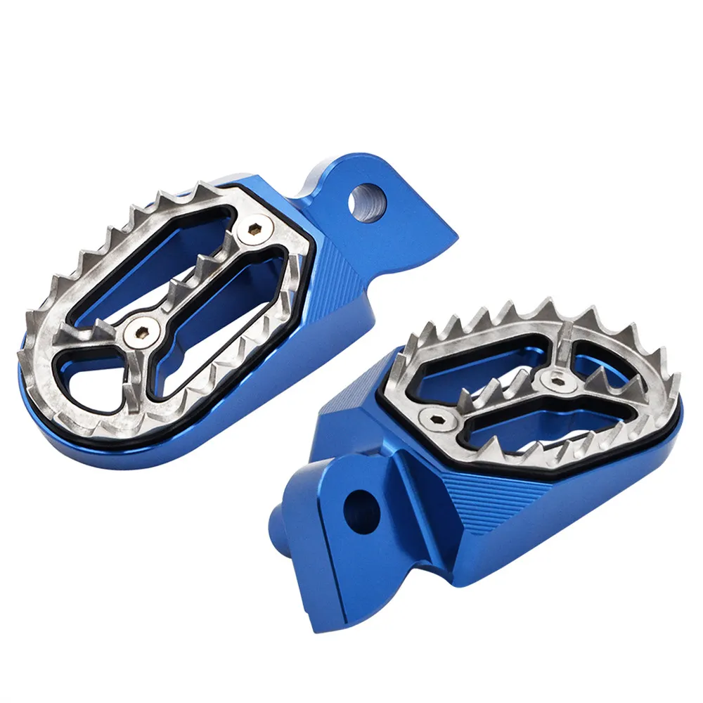 YAMAHA Motorcycle CNC Foot Pegs Durable Aluminum Footrest Pedals For ...