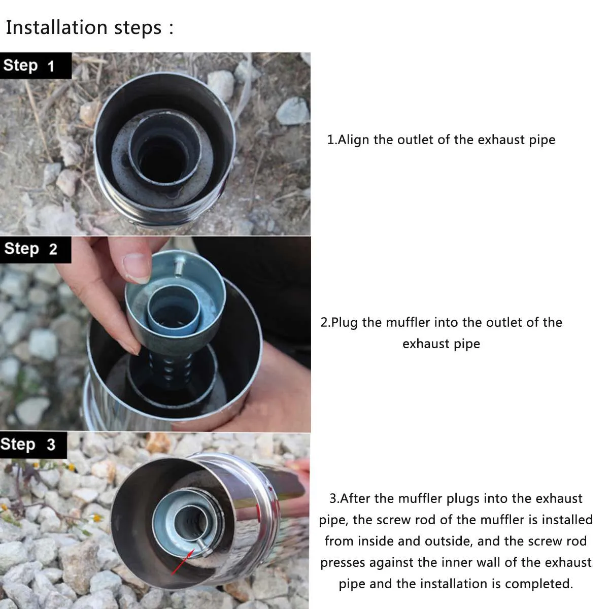 DHgate.com:Motorcycle DB Killer Silencer - Adjustable Exhaust Muffler ...