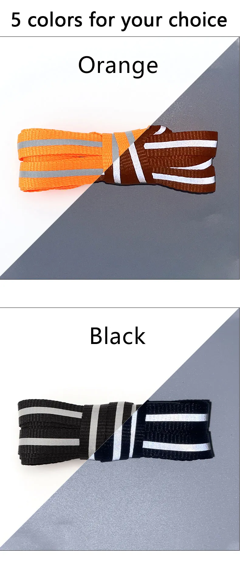 Reflective Shoelaces for Running Flat Luminous Fluorescent Strings for ...