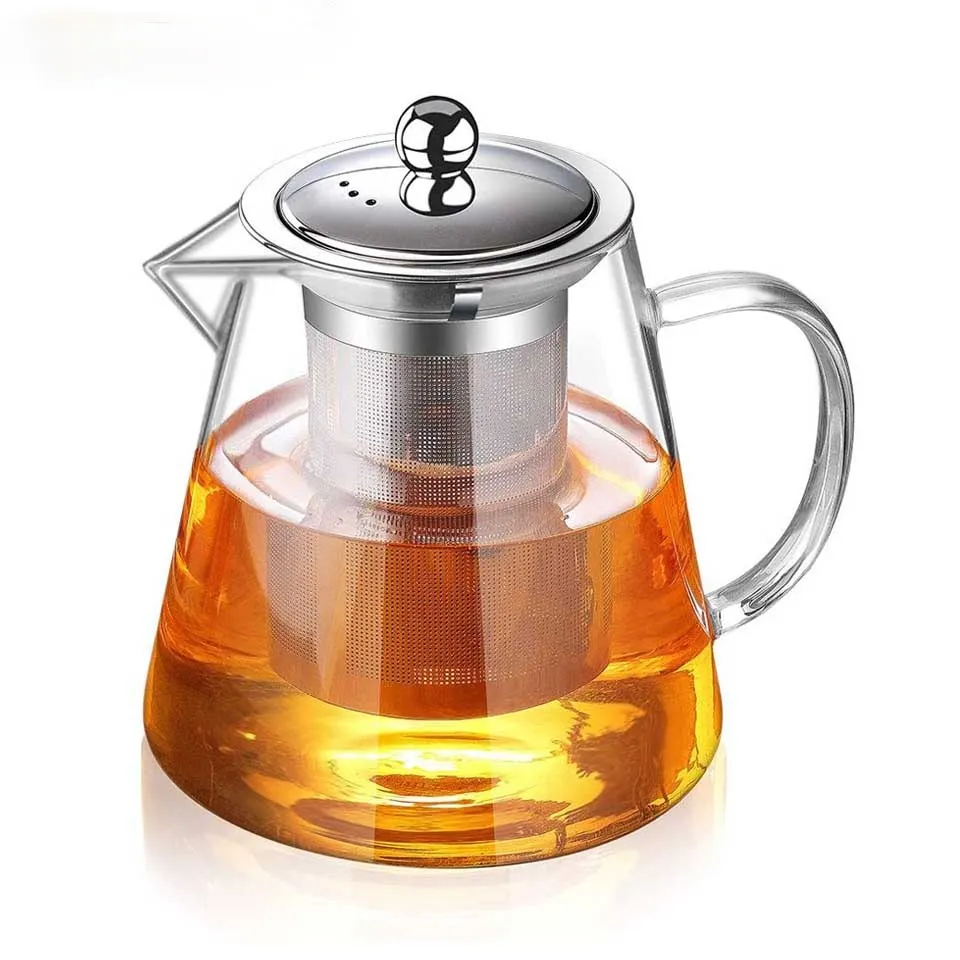 DHgate.com:Glass Tea Infuser Pot, 1300ml Heat-resistant Glass Teapot ...