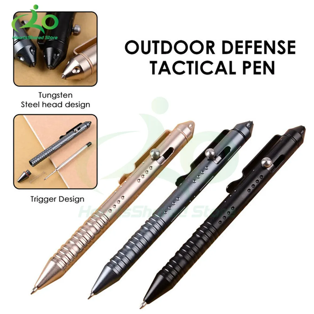 DHgate.com:Tactical Aluminum Self-Defense Pen with Glass Breaker for ...
