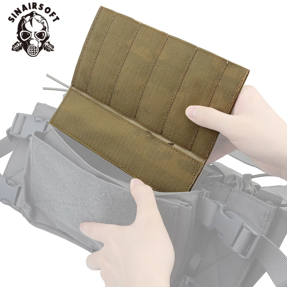 Tactical MOLLE Pouch Compatible Panel Micro Fight Chassis Hanging ...