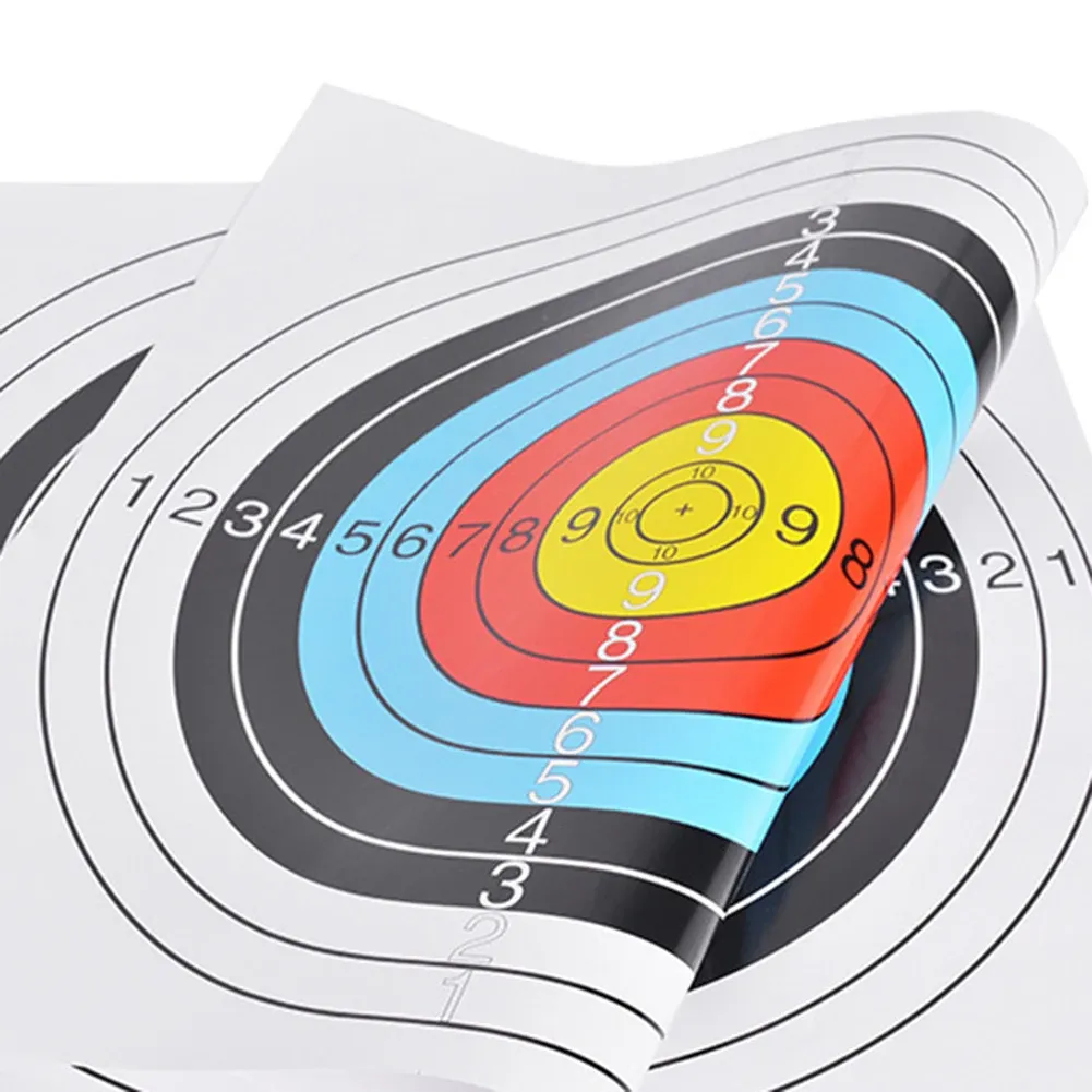 Archery Target Paper Replacement - 10 Pack, Professional Practice ...