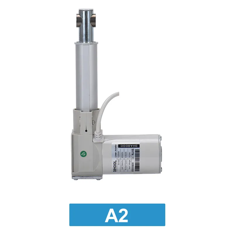 Linear Electric Actuator Telescopic Rod DC24V 600mm 400mm Stroke 8000N ...