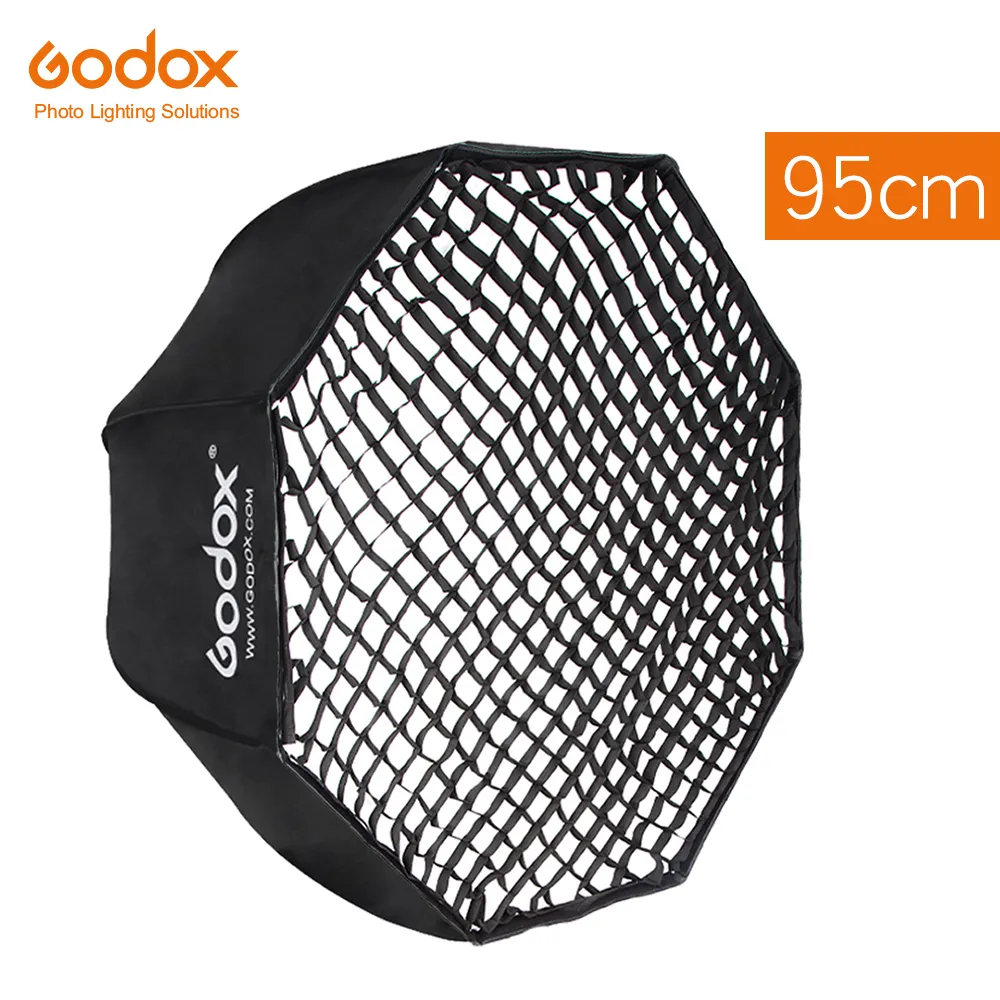 Godox Portable 37.5 in 95 cm Honeycomb Grid Umbrella Softbox for Flash ...