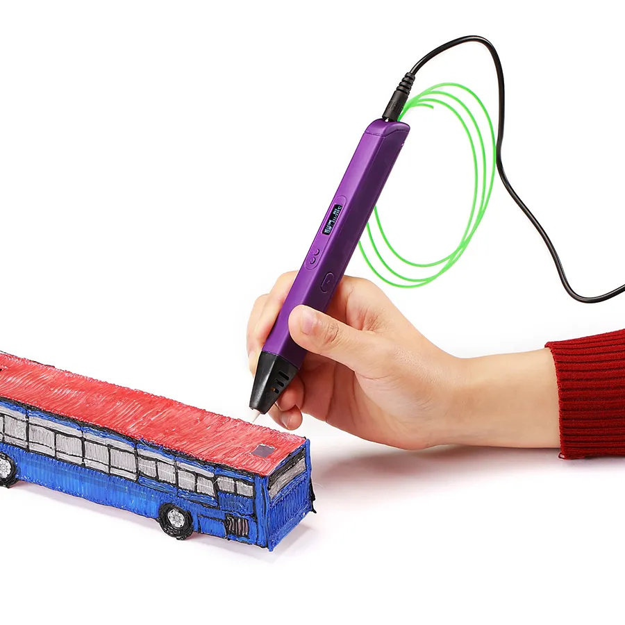 DHgate.com:2024 Professional 3D Printing Pen with OLED Display ...
