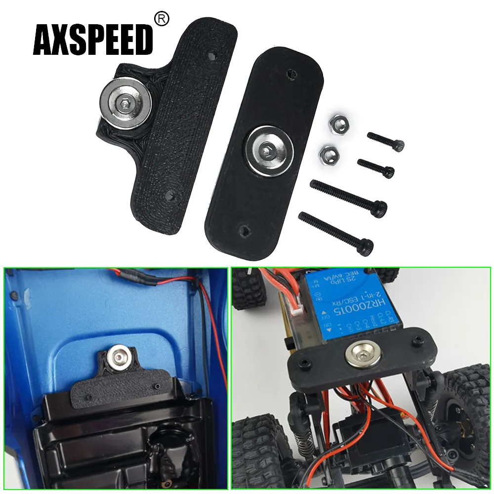 AXSPEED Magnetic Column Post Mount for Axial SCX24 AXI00006 Bronco 1/24 ...