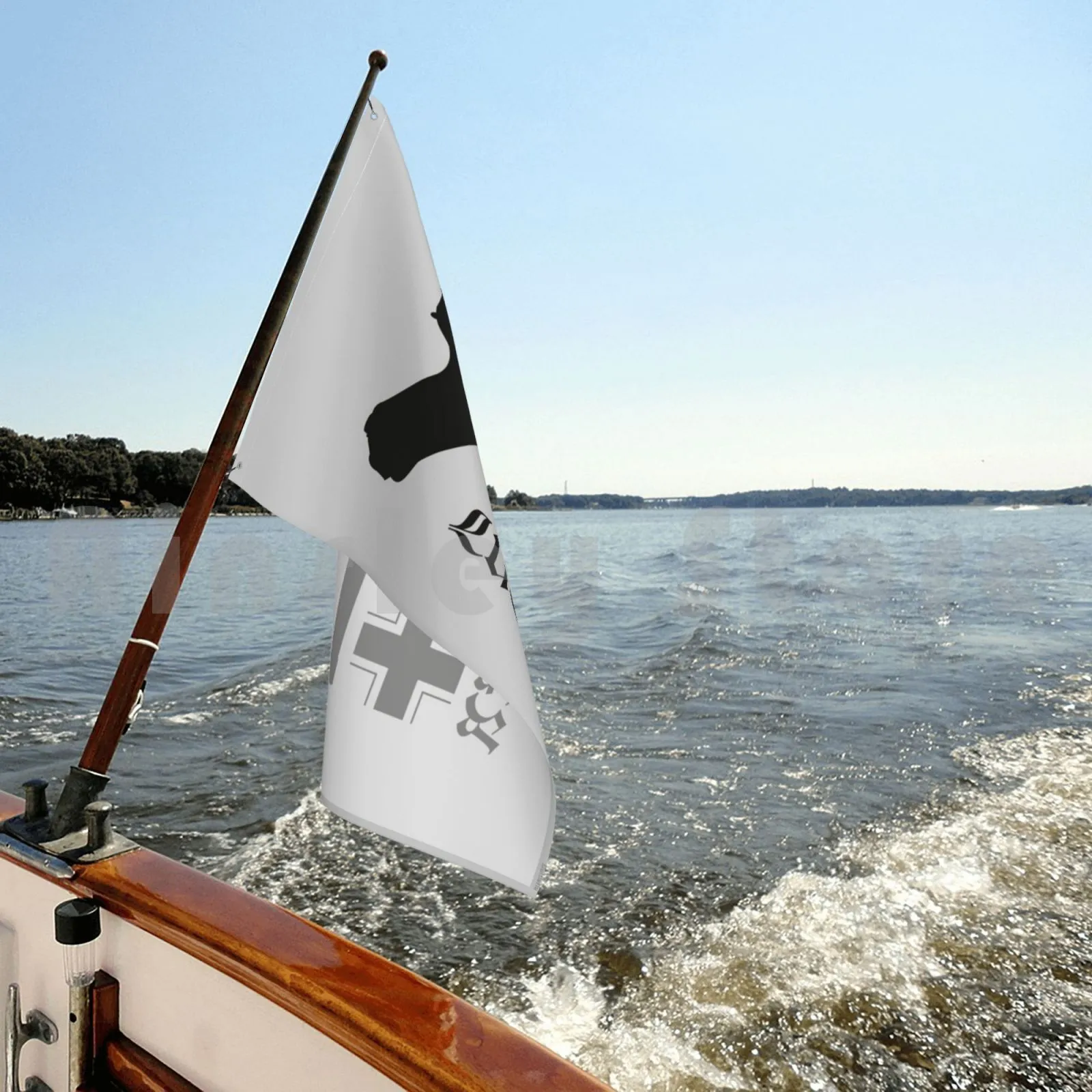 Parabellum P08 Luger Pistol Flag - Germany WW2 Iconic Gun Car Flag ...