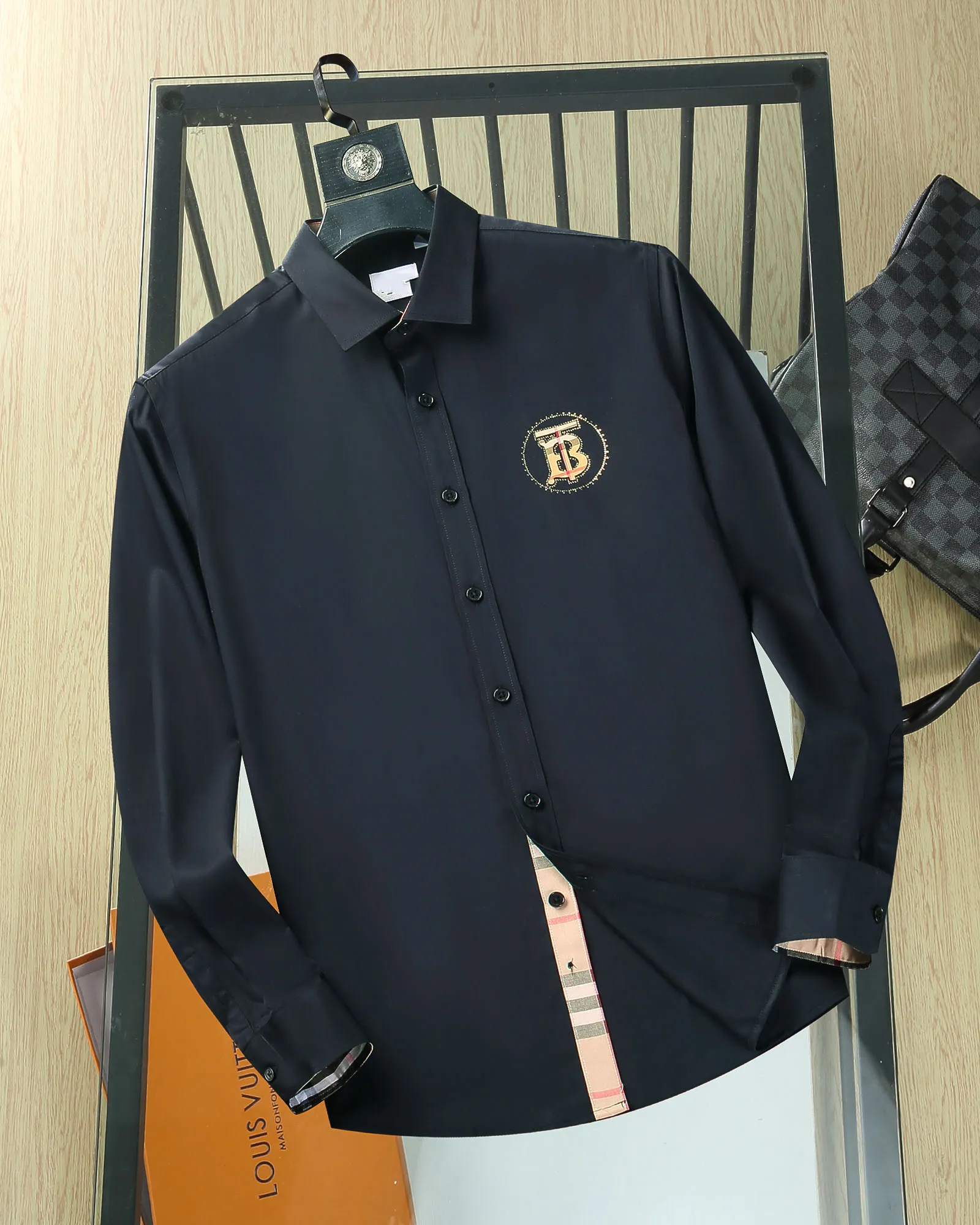 Men's High-End Business Casual Shirt, Classic Fashion, Slim Fit, Spring ...